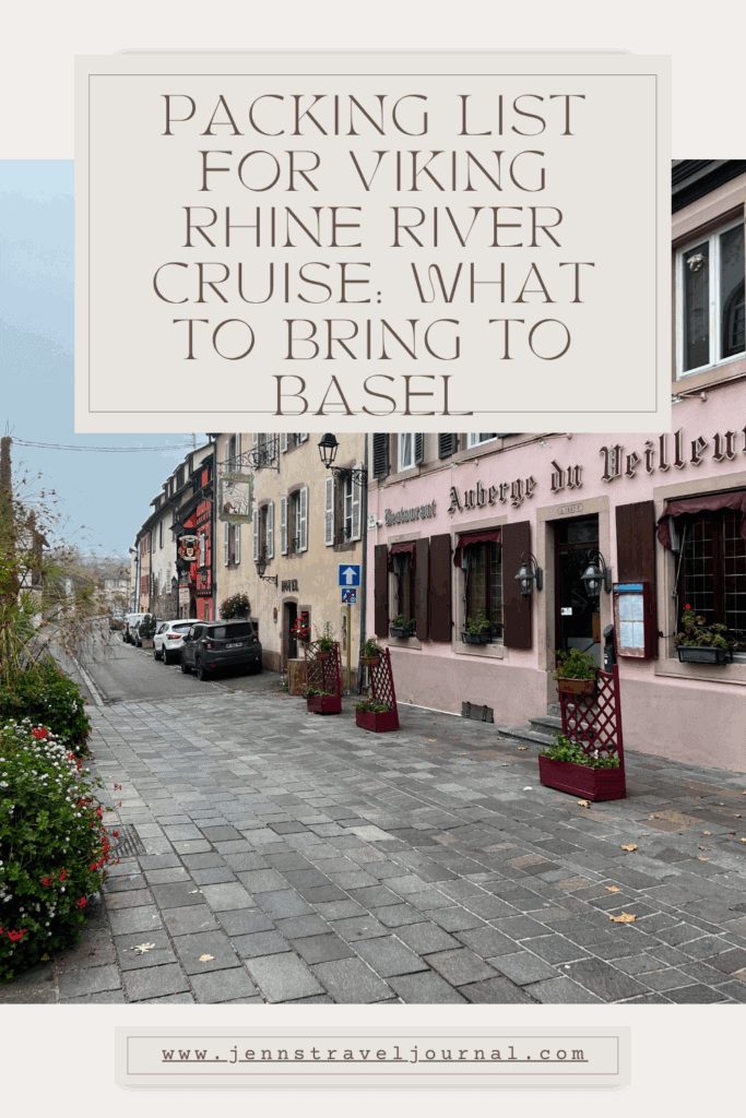 Packing List for Viking Rhine River Cruise: The Carry-On Only Guide ...